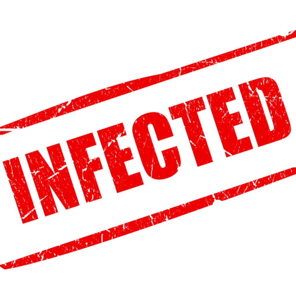 infected stamp_128060834